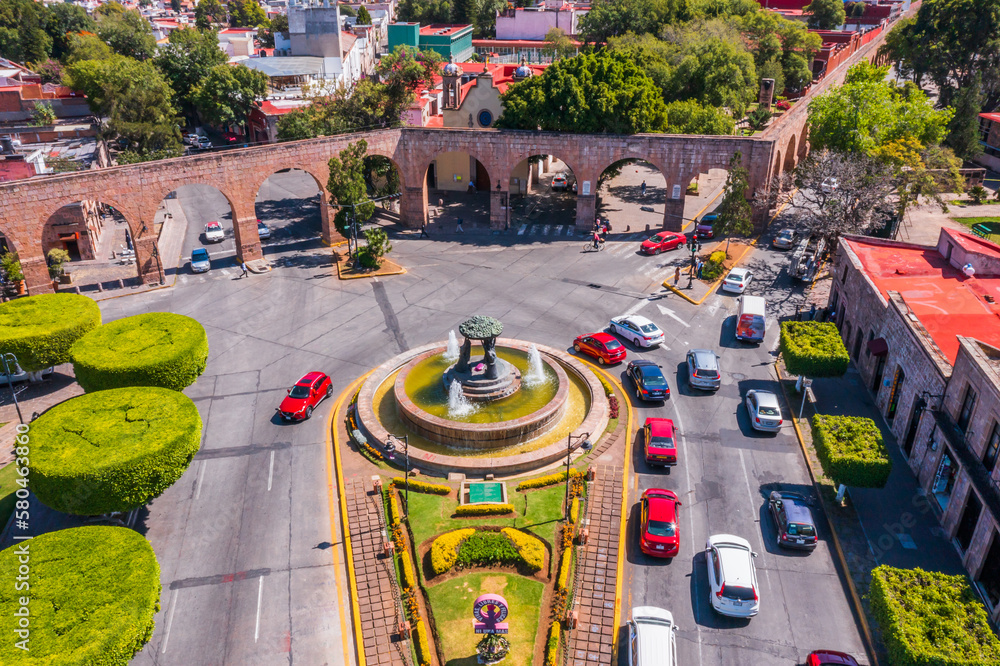 Fuente de Las Tarascas Stock Photo | Adobe Stock