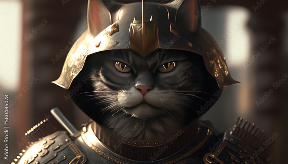Samurai Cat is a fictional feline warrior, skilled in martial arts and ...
