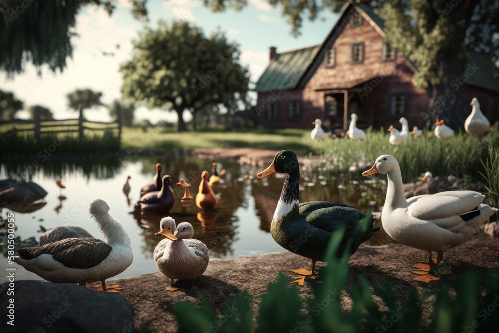 Creating a Hyper-Detailed Farm with Unreal Engine 5: Ducks, Geese, and ...