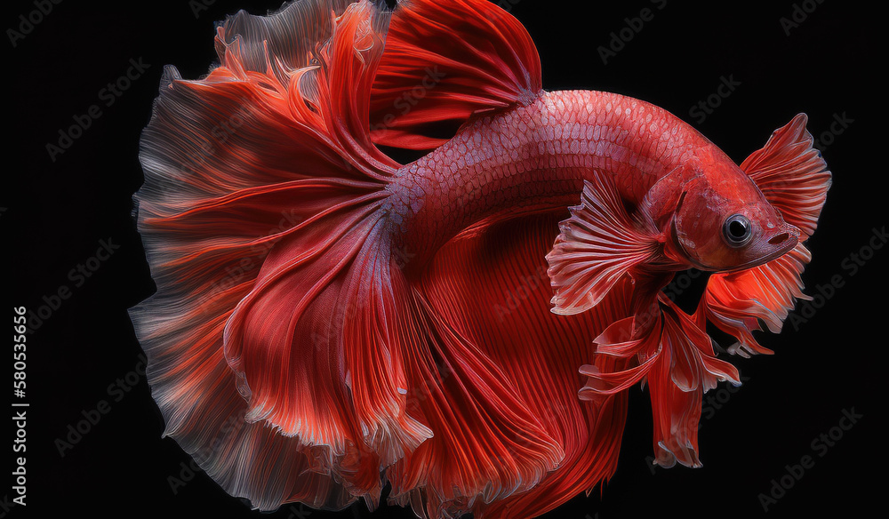 8k, realistic photo, high detailed, macro view, beautiful betta fish ...