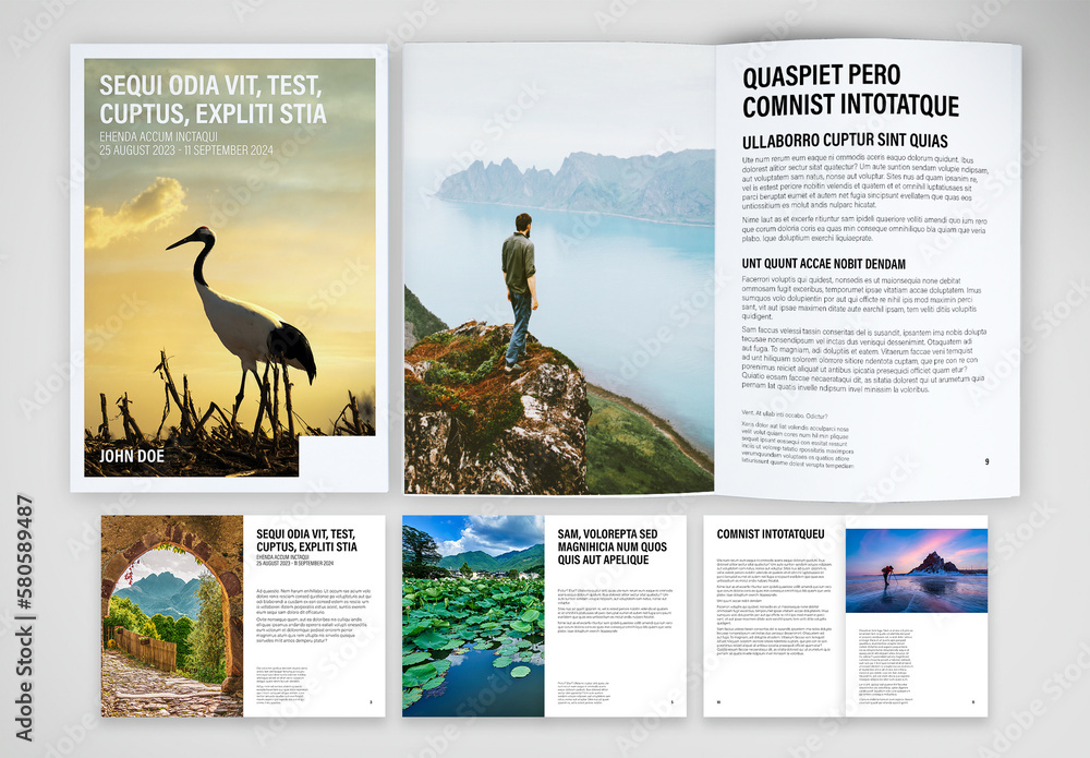 Fact Sheet A5 Stock Template | Adobe Stock