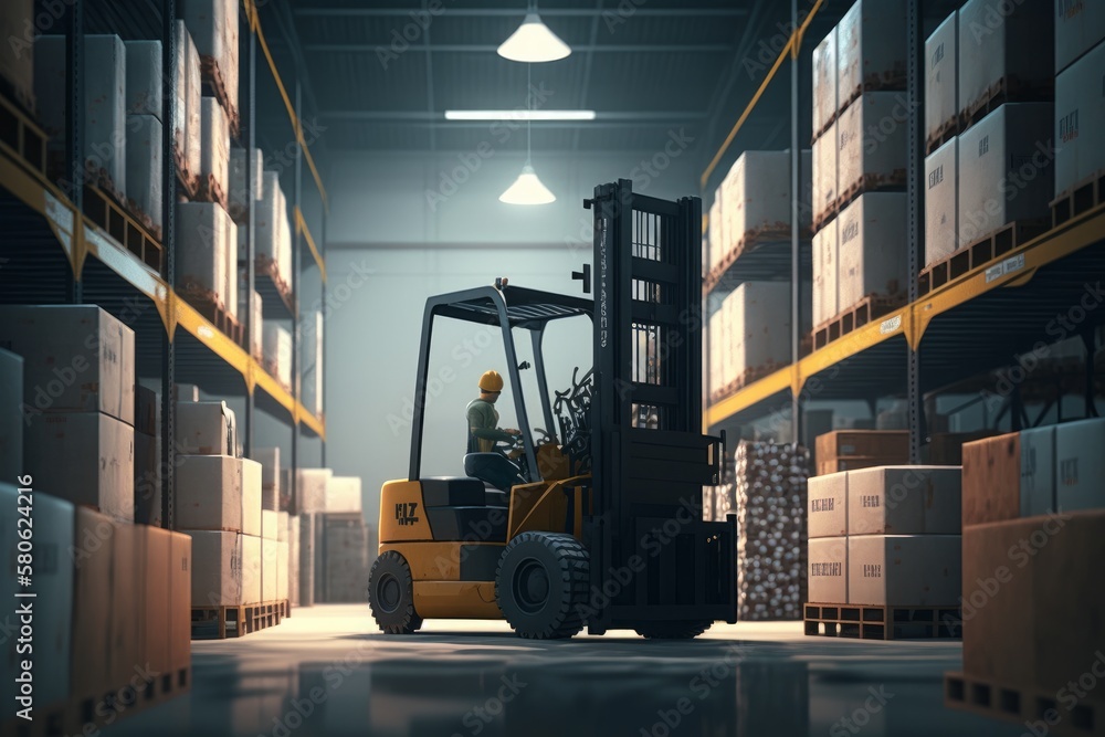 Efficient Warehouse Management: How Forklifts Streamline Pallet and Box ...