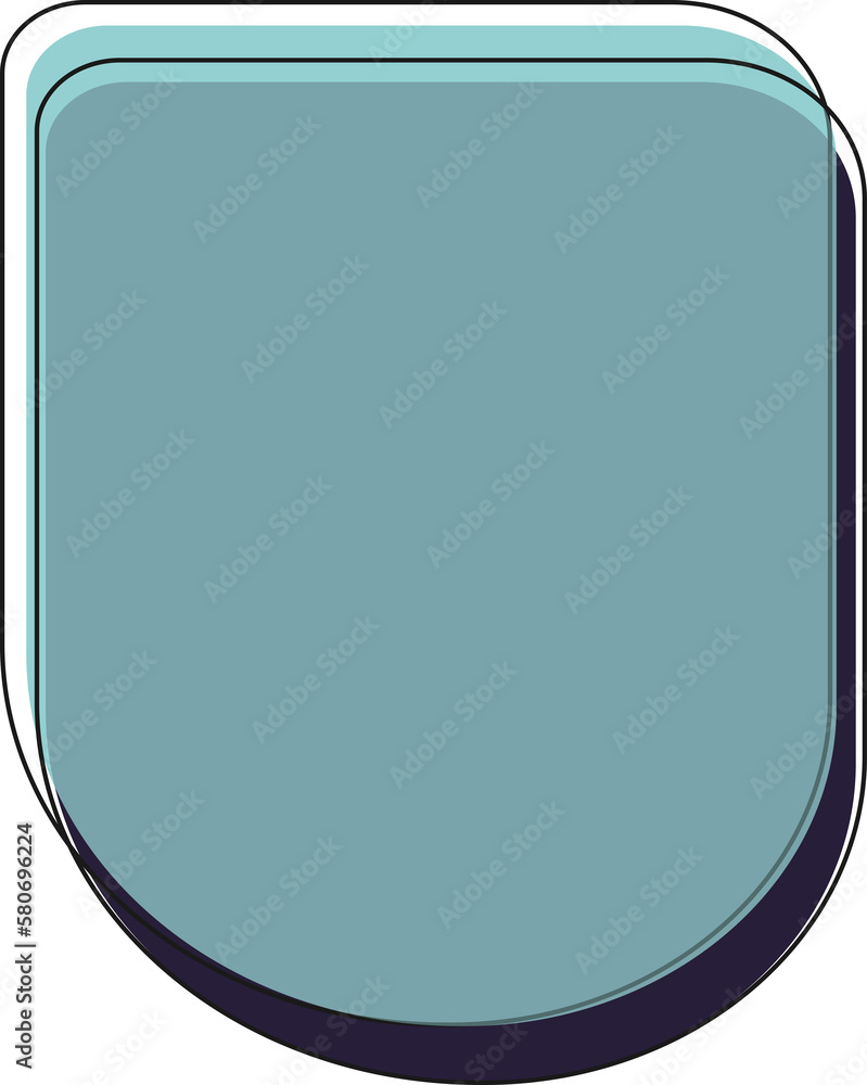 Bubble banner, isolated on transparent background, PNG illustration ...