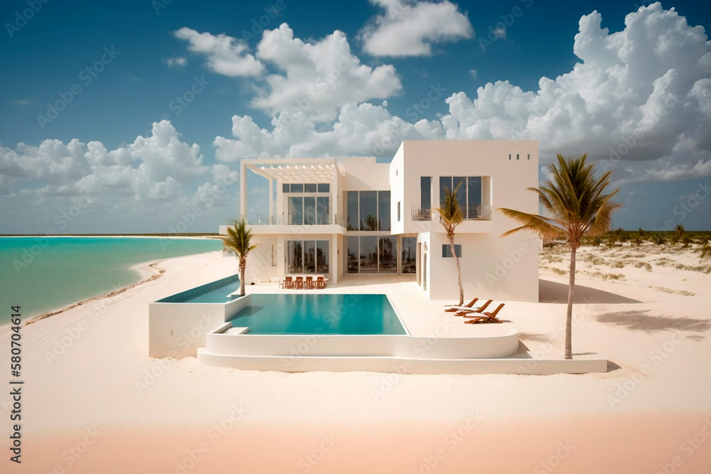 generative ai illustration of very large and sharp, modern breathtaking ...