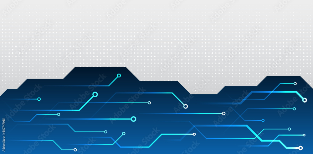 Hi-tech communication design. Electronic vector illustration. Abstract ...