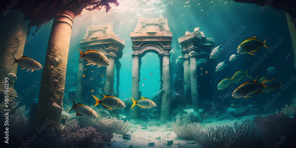 Real Underwater Lost City Of Atlantis