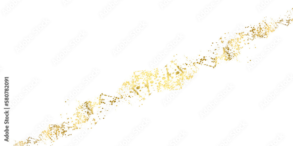 Gold sparkle ,splatter border,Gold Foil Frame Gold brush stroke on ...