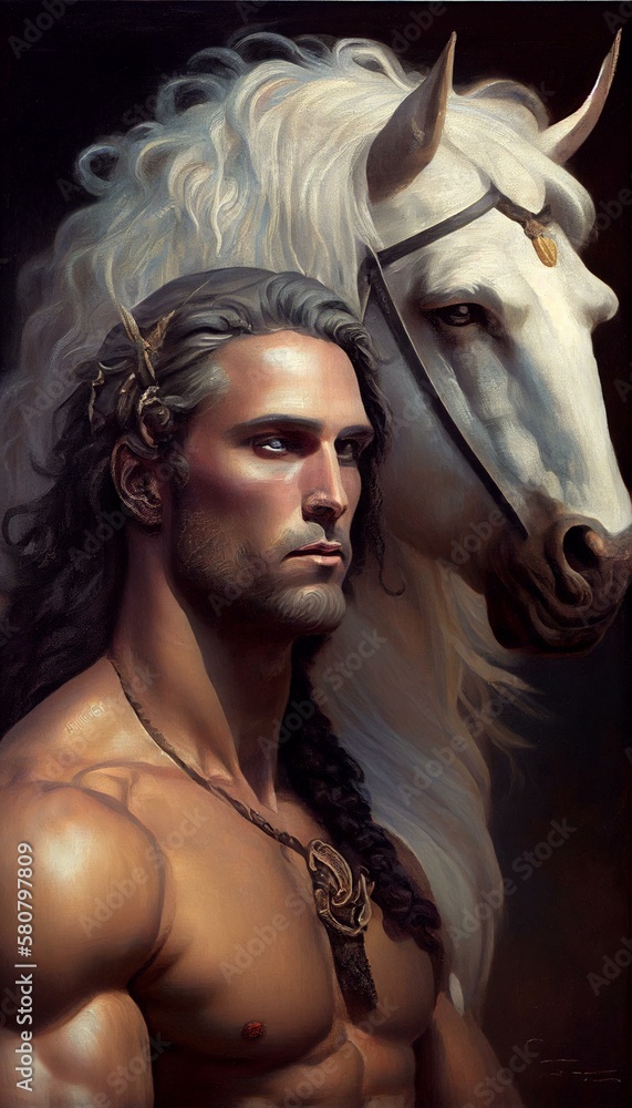 A wise portrait of Chiron, the centaur who taught many of the greatest ...