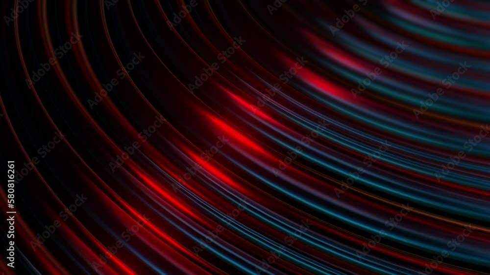 This stock motion graphic video of 4k Colored Radial Metalic Background ...