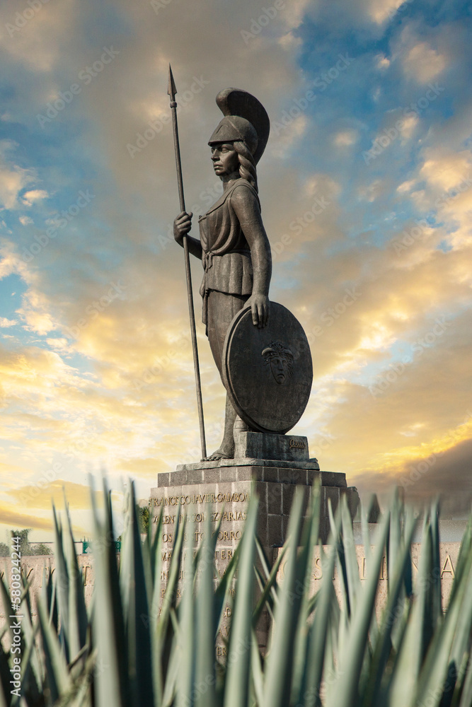 Minerva y Arcos de Guadalajara Stock Photo | Adobe Stock