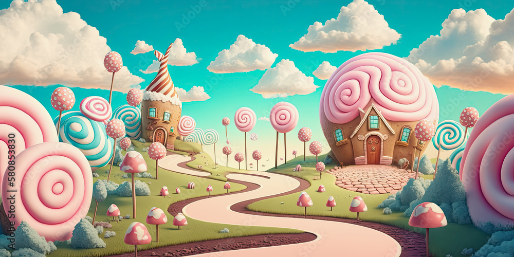 Digital Candy Land Board at Ashley Bruny blog
