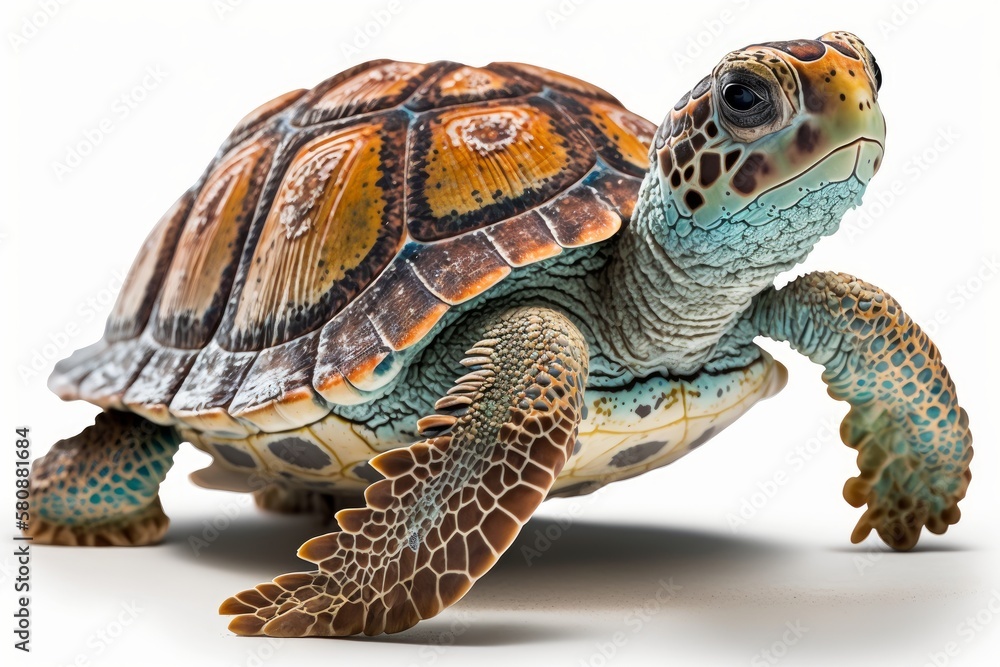 Hyper-realistic Turtle Photography: A Detailed Look at a Cute and ...