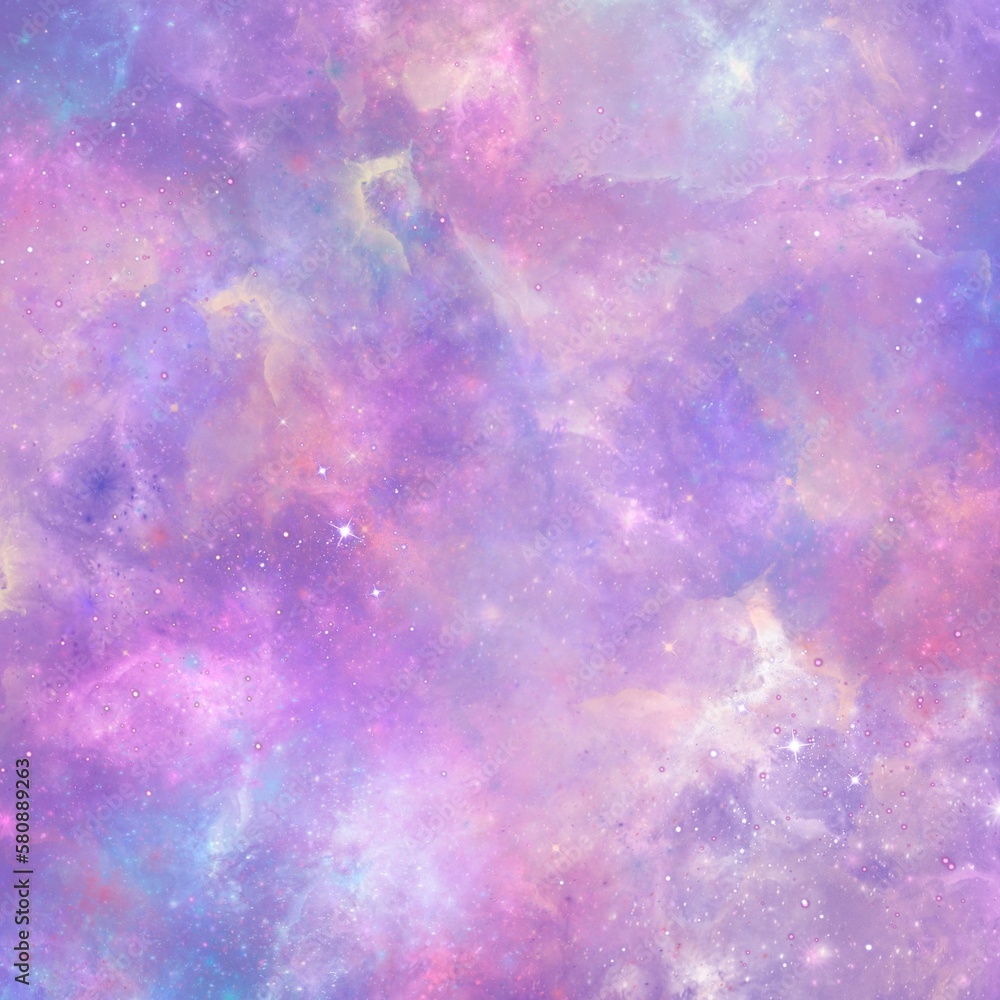 Colorful galaxy background. Sky with nebula and star dust. Abstract ...