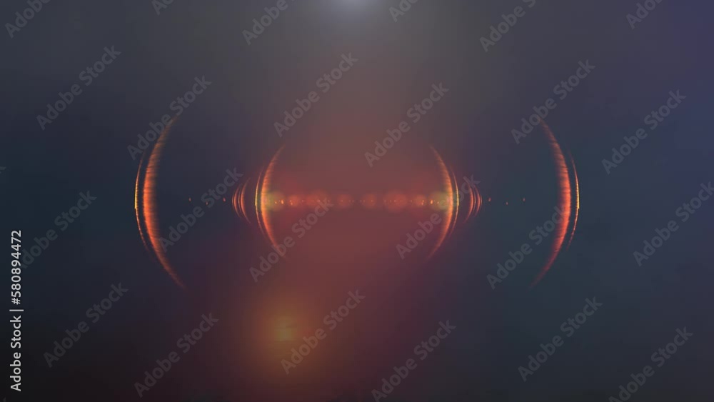 Vidéo Stock A fast rising flaming explosion covers the screen for a ...