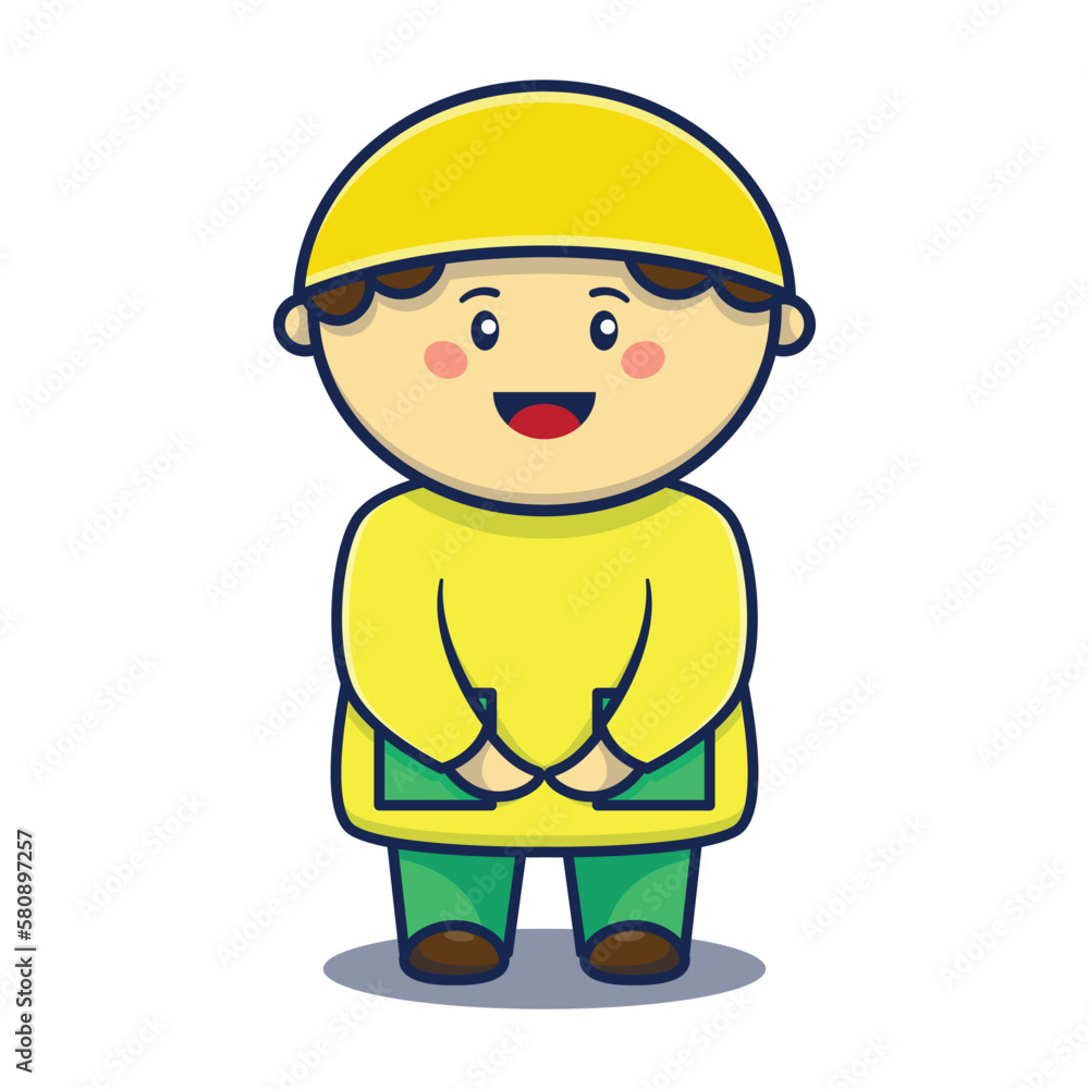 muslim little boy ramadan items background wallpaper background cartoon ...