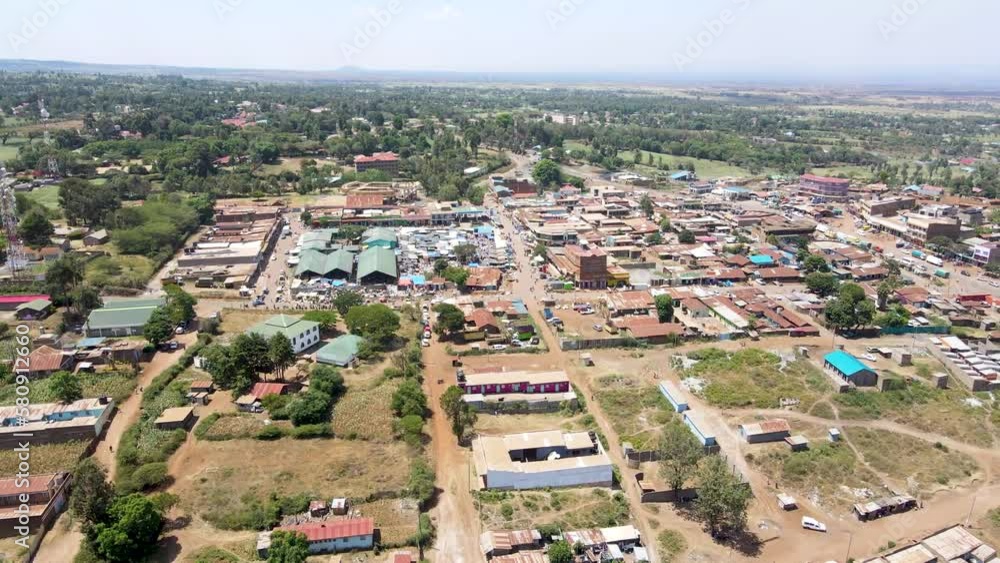 kibera aerial drone slum nairobi kenya neighborhood dirty pollution ...