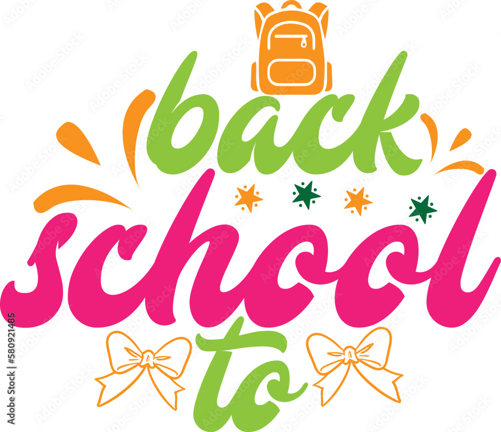 Vetor do Stock: Back To School Svg,welcome Back To School,hello Ninth ...