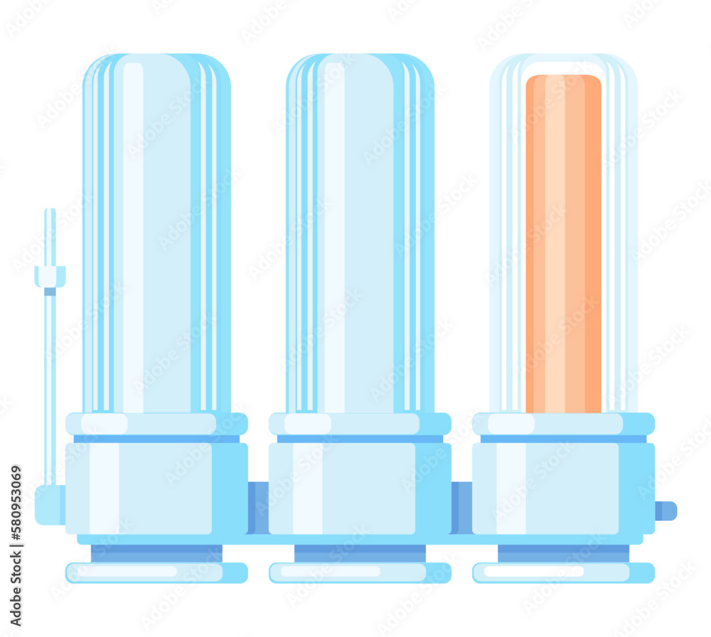 Household filter to purify your drinking water, liquid container ...