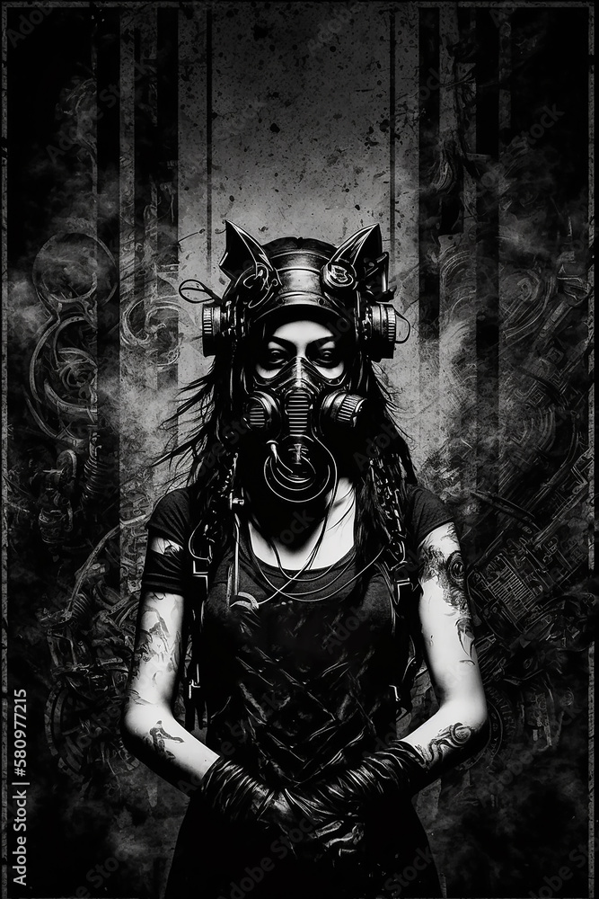 Dark poster and banner design with copy space for text and logos ...