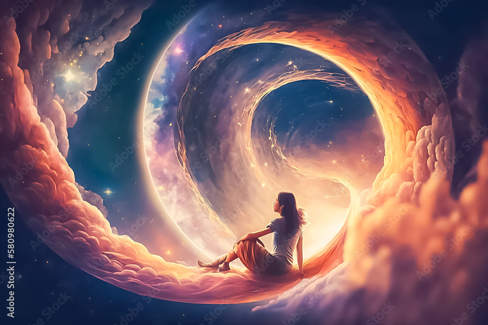 Asian girl angel is believed to have supernatural powers, healing ...