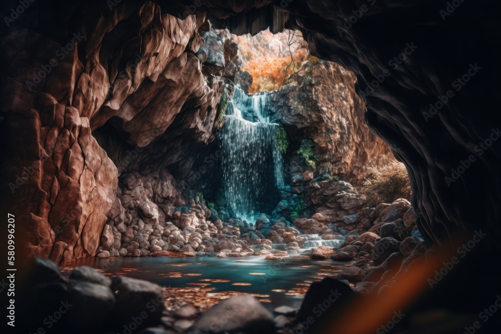 Explore Unreal Engine 5's hyper-detailed waterfall cascade into hidden ...
