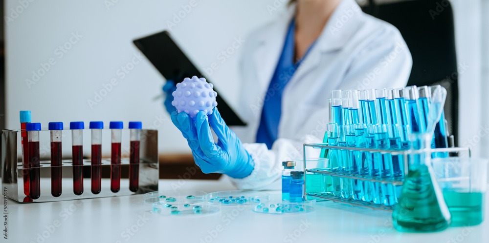 Coronavirus COVID-19 medical test vaccine research and development ...