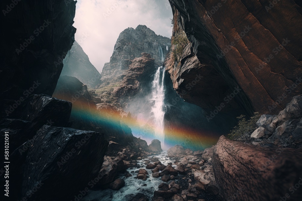 A mesmerizing view: Epic composition of a hyper-detailed, ultra-wide ...