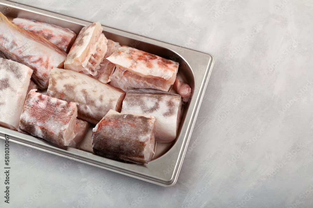 Pink cusk-eel, Genypterus blacodes, demersal species of cusk-eel. It is ...