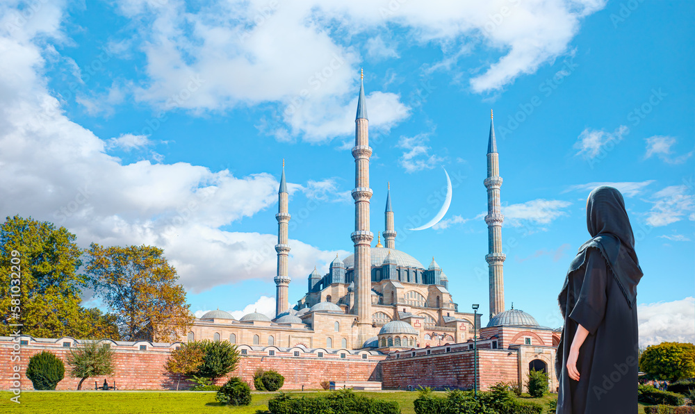 Selimiye Mosque. The UNESCO World Heritage Site Of The Selimiye Mosque ...