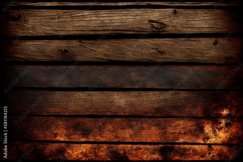 BBQ background. Burnt wooden Board texture Generative AI Stock ...