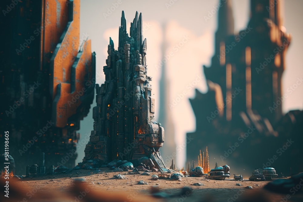 A Stunning Dystopian City Unveiled in Epic Composition with Unreal ...