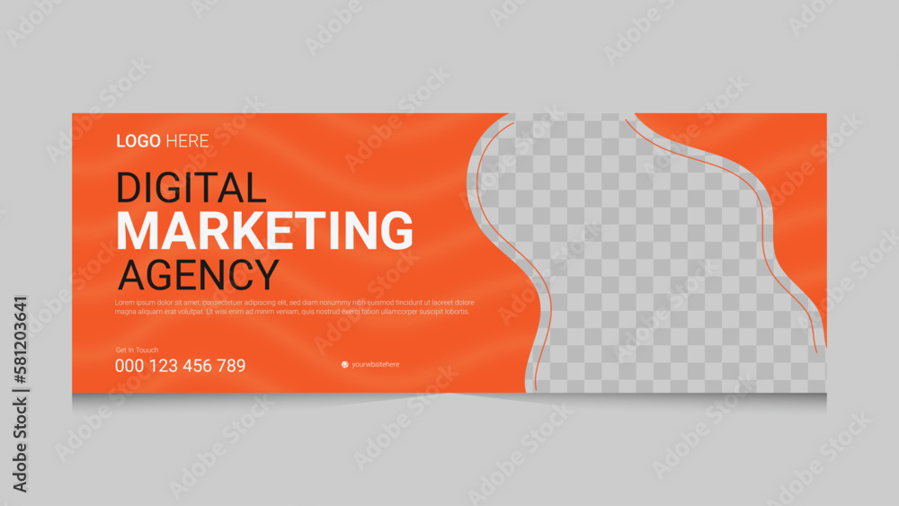 Corporate Banner Design Template, Professional business cover page ...