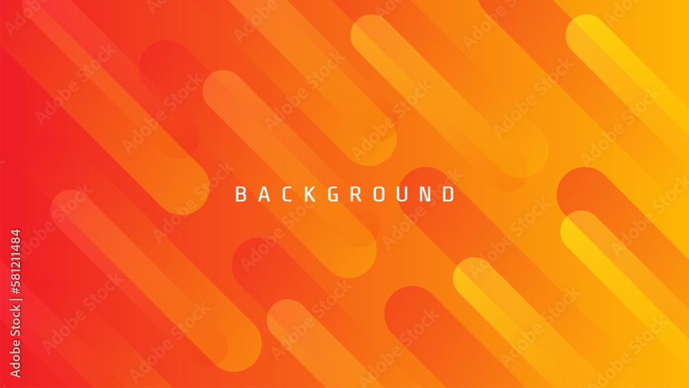 abstract modern orange background with geometric element Stock Vector ...