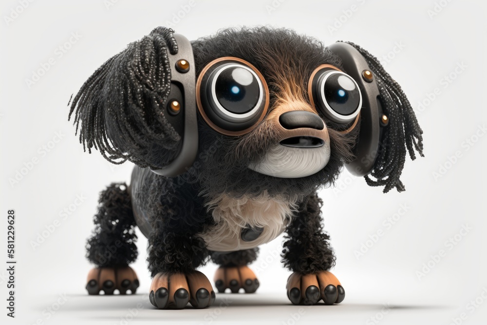 Unleash the Hype with a Standalone Robot Dog Toy: High-quality Ads ...