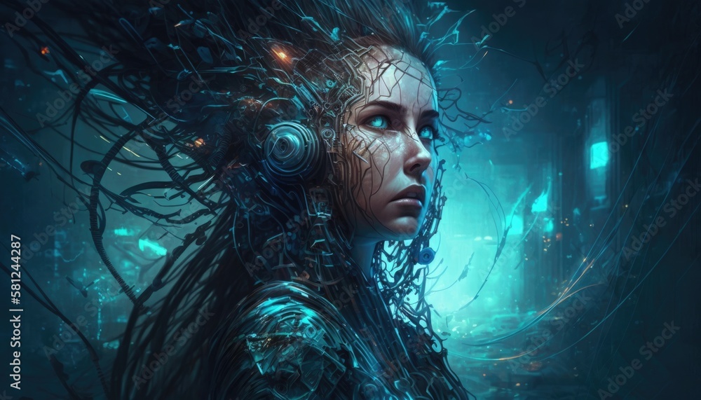 An eerie cybernetics augmentation that altered the user's physical and ...