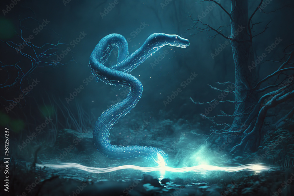 snake, dragon, animal, illustration, sea, seahorse, decoration, tattoo ...