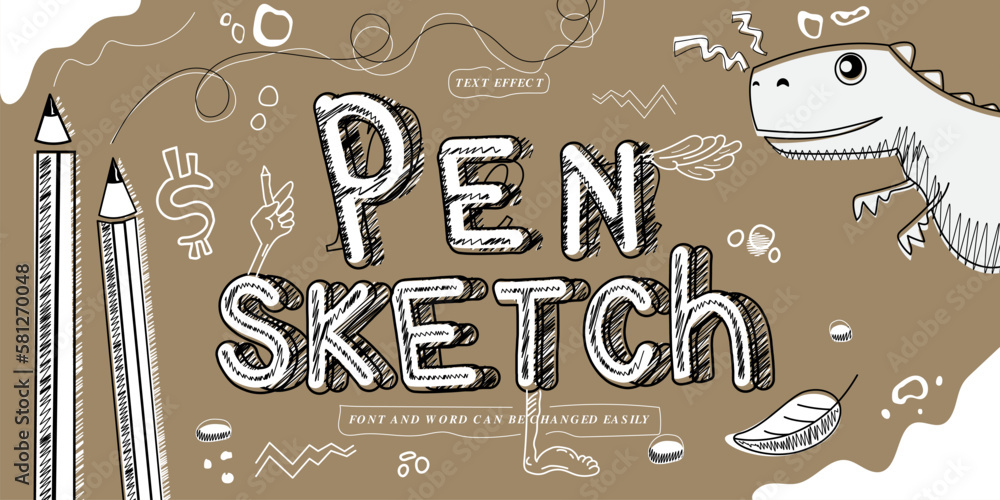 Doodle Sketch Text Effect: Add a Touch of Playfulness to Your Designs ...