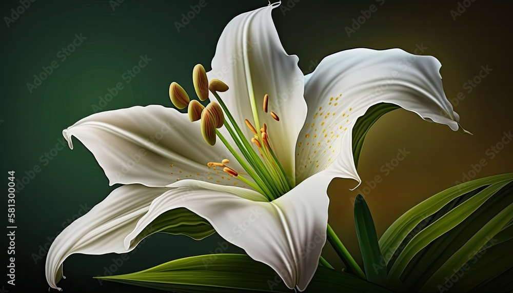 Beautiful Colorful Artistic Designer Easter lily background design for ...