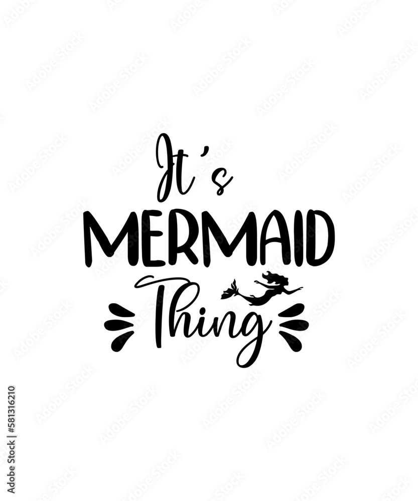 Mermaid Svg Bundle Mermaid Clipart Mermaid Tail Svg Mermaid Layer