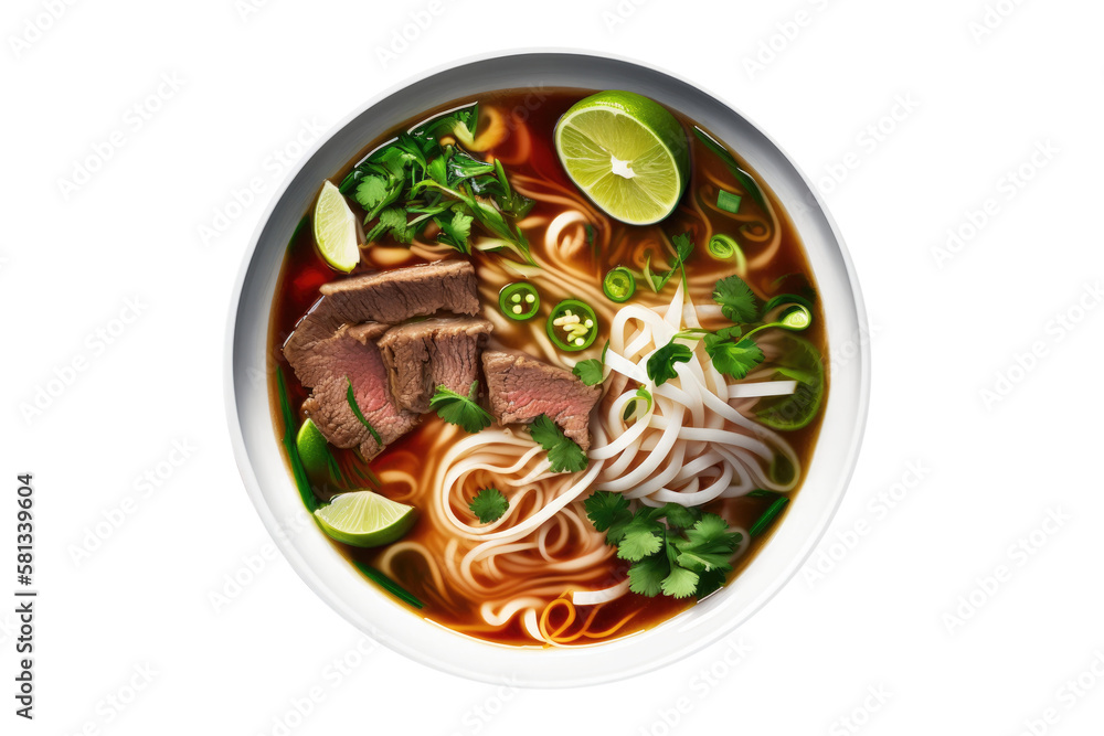 Pho on isolated transparent background, png. Generative AI Stock ...