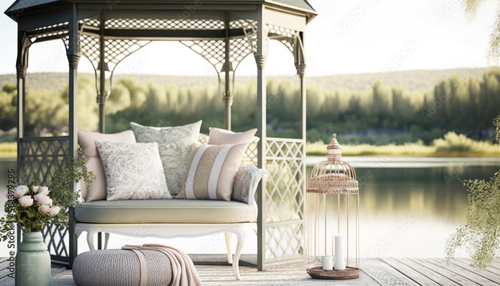 Summer holiday concept with summertime fun and activities in the ...