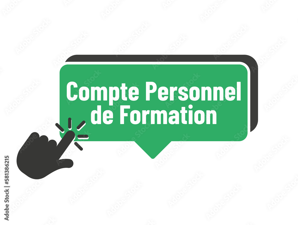 CPF - compte personnel de formation Stock Photo | Adobe Stock