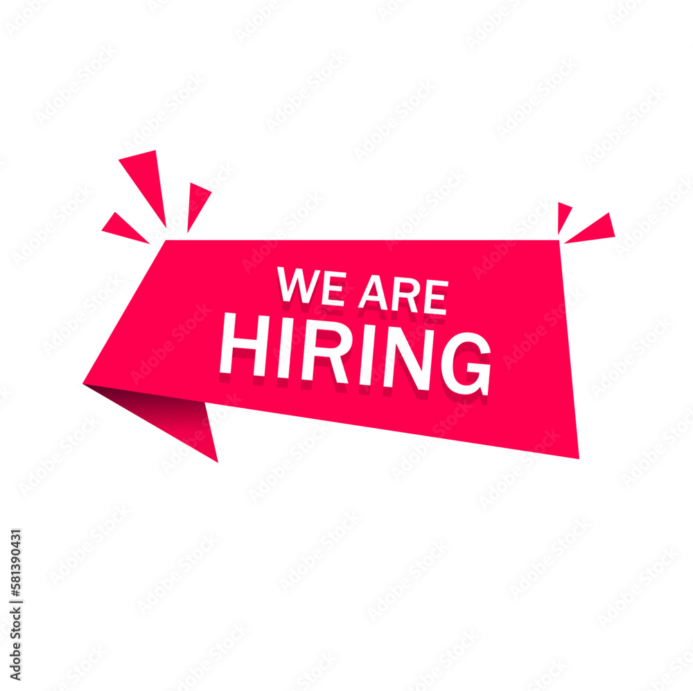 We are hiring join our team announcement banner design. Business ...