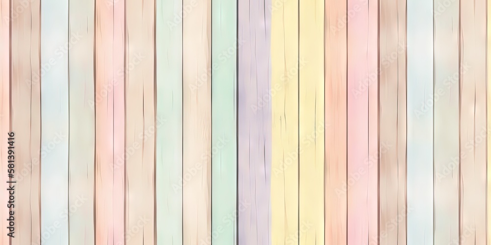 Pastel-colored wood texture or background with plank design, Generative ...
