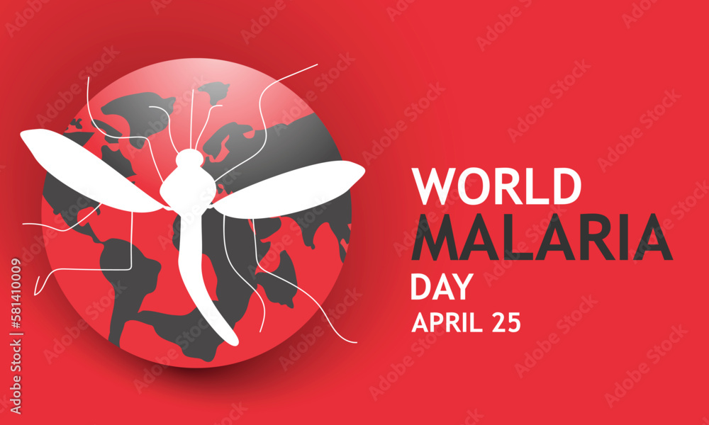 World Malaria Day. Template for background, banner, card, poster Stock ...