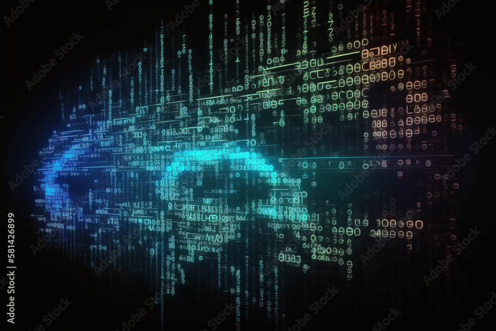 Programming code abstract technology background of software developer ...