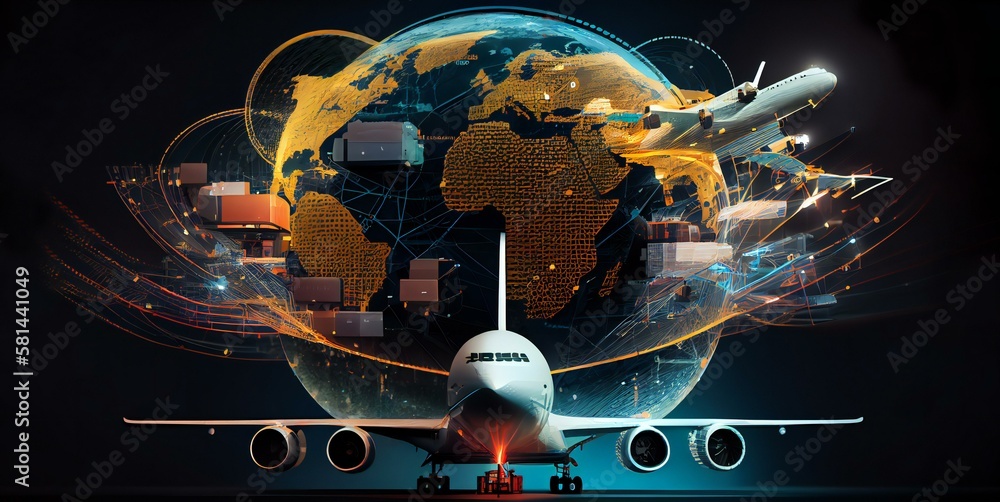 Transportation and logistic network distribution ai digital future ...