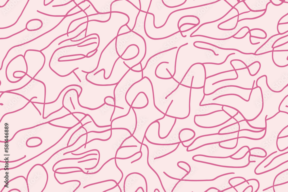 abstract squiggle style background for kids to draw. Vector Stock ...