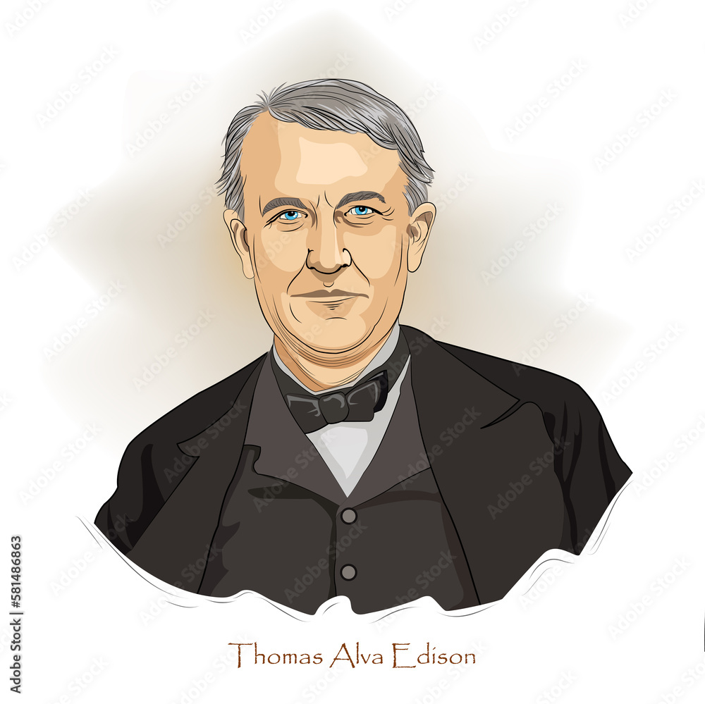 Thomas Alva Edison was an American inventor invented the phonograph ...
