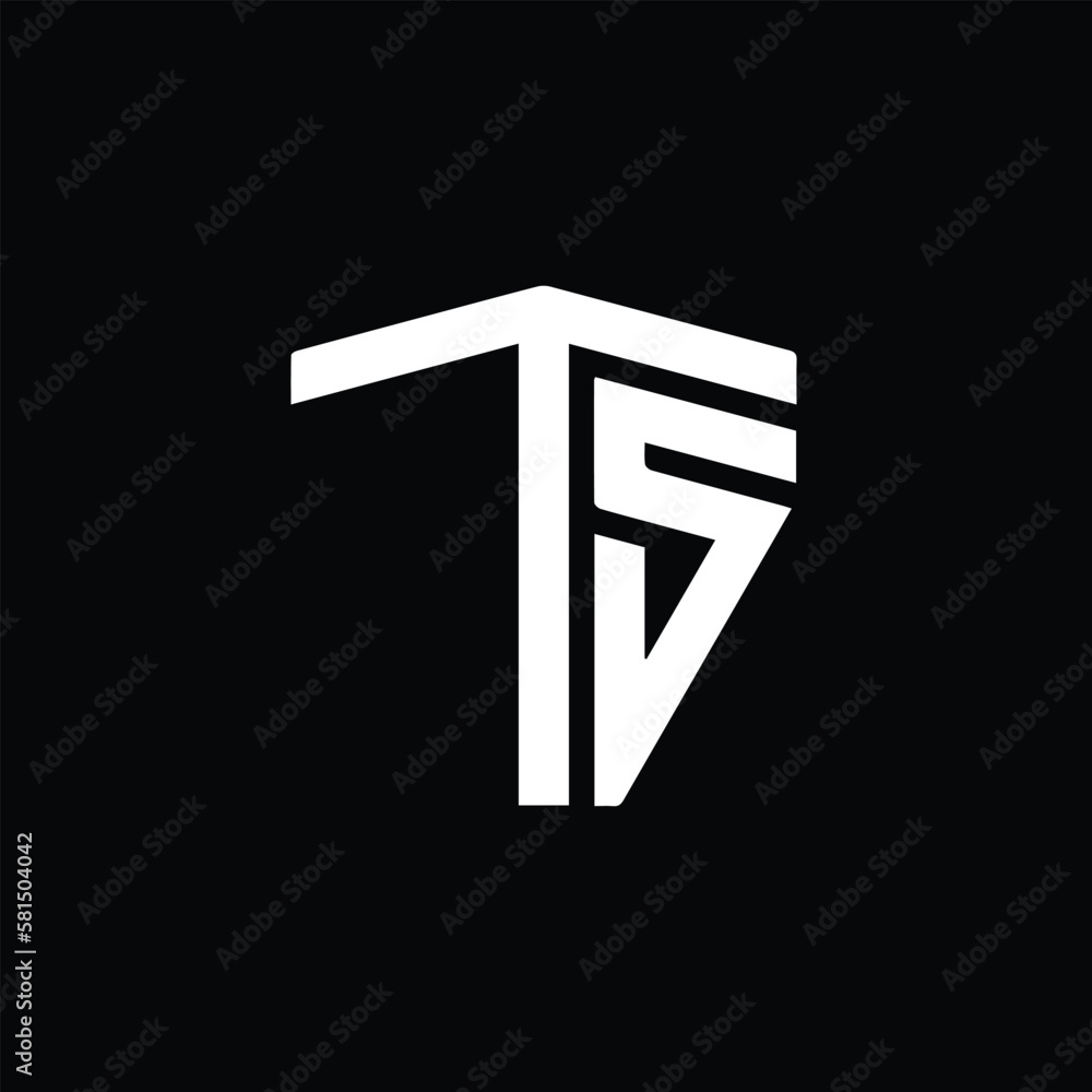 TS TS Logo Design, Creative Minimal Letter TS TS Monogram Stock Vector ...